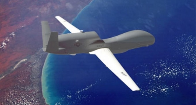 Mỹ lần đầu tiên triển khai UAV đến Nhật Bản