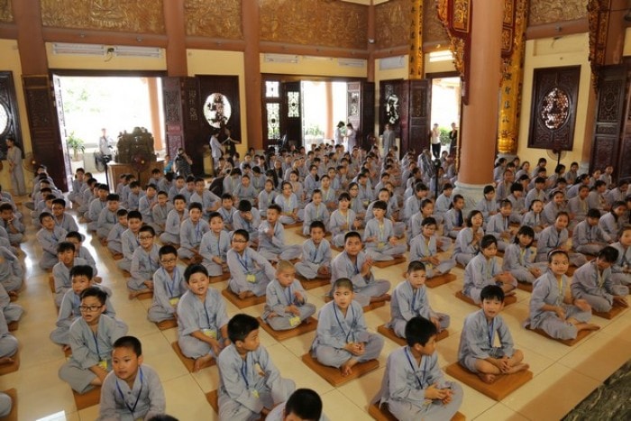 Hơn 300 khóa sinh tham gia Khóa tu”Sáng Đạo trong Đời 2015”