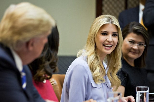 Con gái ông Trump đảm nhận vai trò "chưa có tiền lệ" tại Nhà Trắng