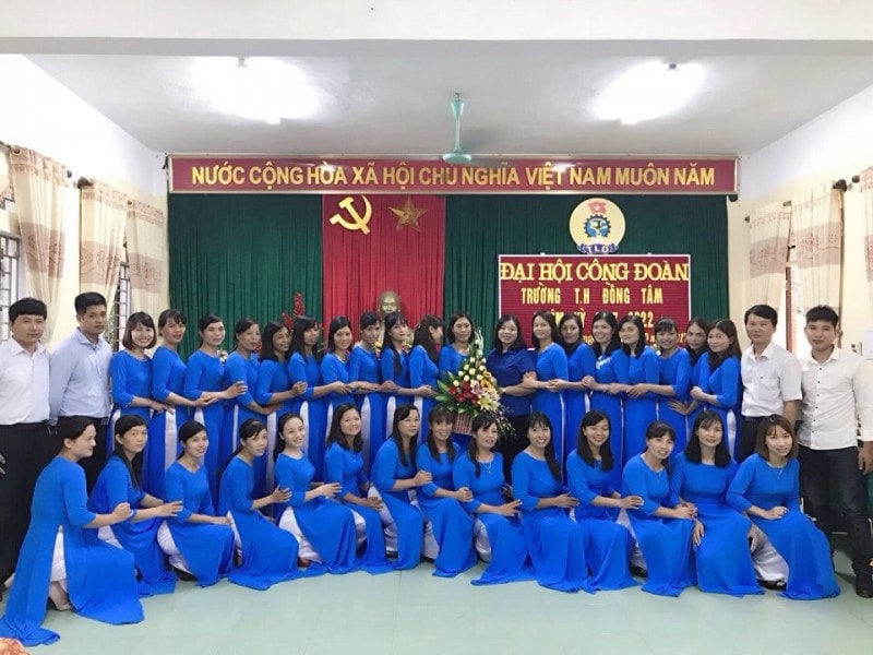 Đại hội Công đoàn Trường Tiểu học Đồng Tâm, huyện Mỹ Đức