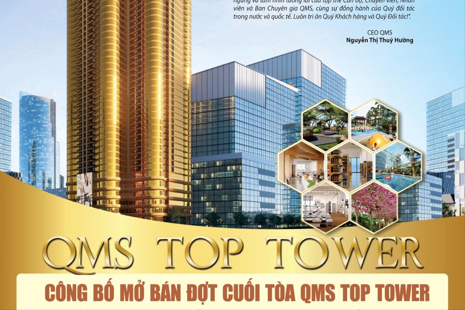 Tin tức, hình ảnh, video clip mới nhất về tòa QMS TOP TOWER