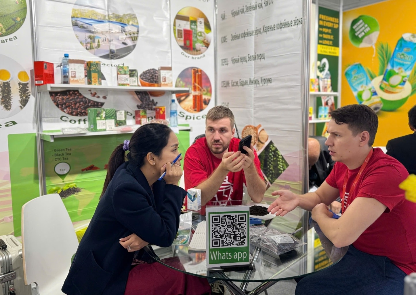 Introducing many strong products at Worldfood Moscow 2025 Fair
