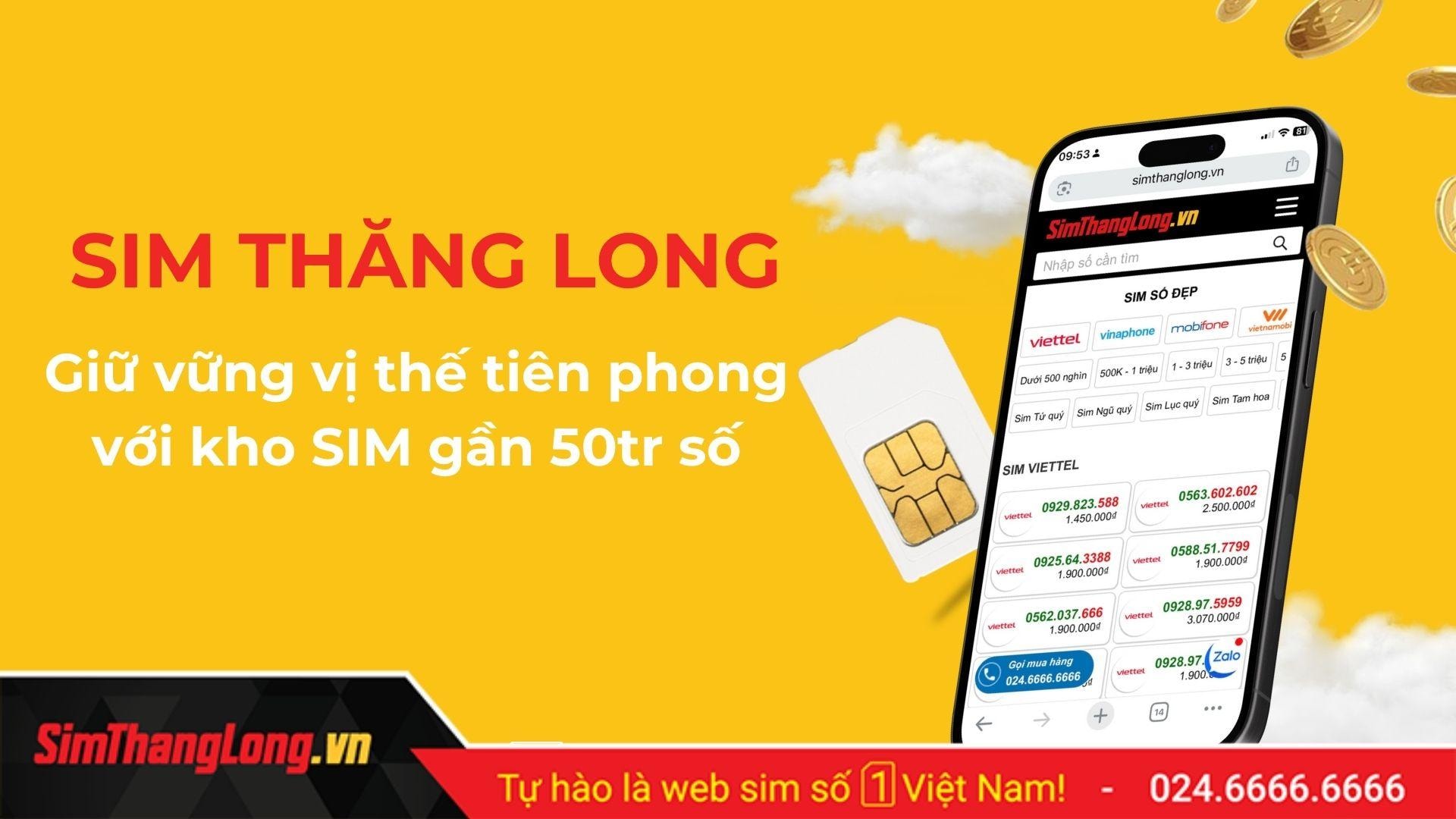 Sim Thăng Long: Đột phá trong tư vấn sim số đẹp, mang lại trải nghiệm cá nhân hóa cho người dùng