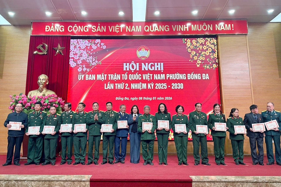 Dong Da Ward launches the "Hello, the Fatherland Front is listening ...