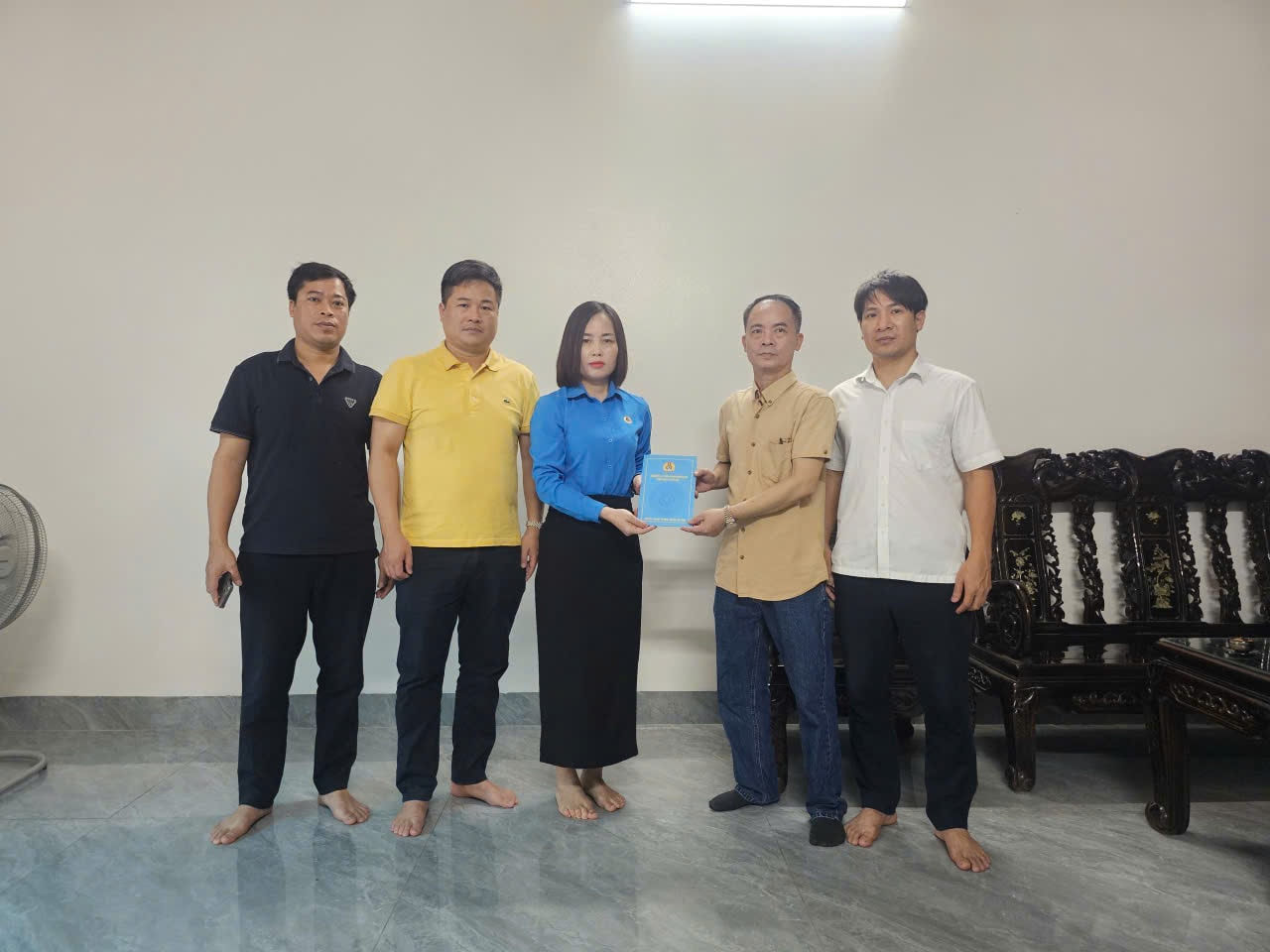 Công đoàn xã Mỹ Đức hướng mạnh về cơ sở, chăm lo đoàn viên, người lao động