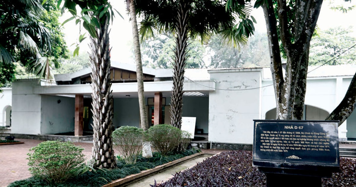 Nhà D67 - nơi “kể chuyện” lịch sử