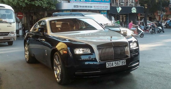 Chạm mặt Rolls-Royce Wraith biển 56789 tại Hà Nội