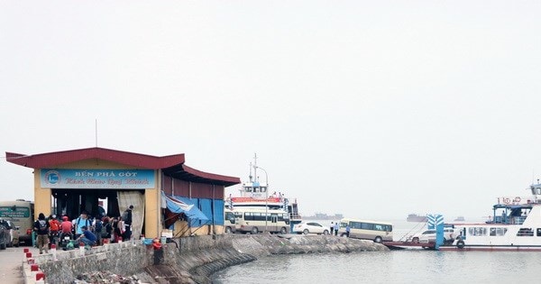Hải Phòng: Phà Gót-Cái Viềng được phép hoạt động 24/24 giờ
