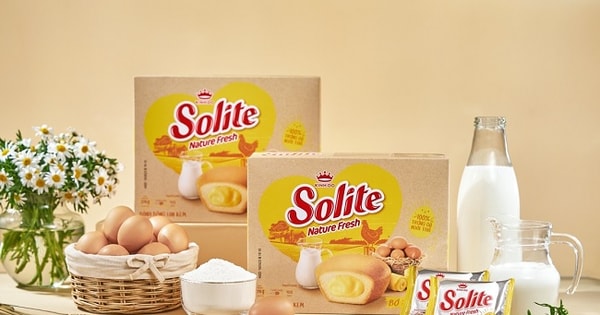Nhãn hàng Solite của Mondelez Kinh Đô tiên phong sử dụng trứng gà nuôi thả