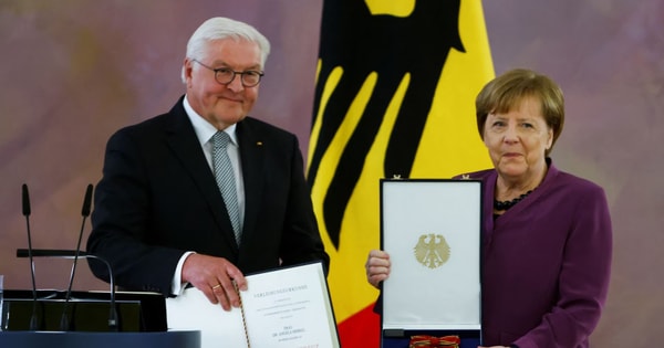 Đức vinh danh cựu Thủ tướng Angela Merkel
