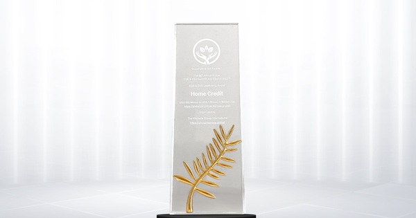 Chiến lược ESG giúp Home Credit đạt giải Global CSR & ESG lần thứ 3 ...