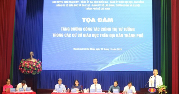 Tăng cường công tác chính trị tư tưởng trong các cơ sở giáo dục
