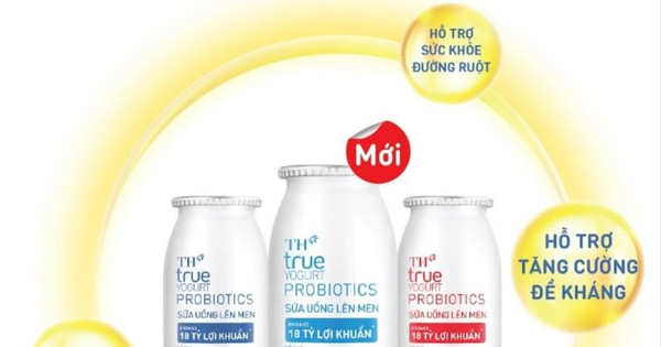 TH true YOGURT PROBIOTICS: Bí quyết vàng bổ sung lợi khuẩn cho cả gia đình