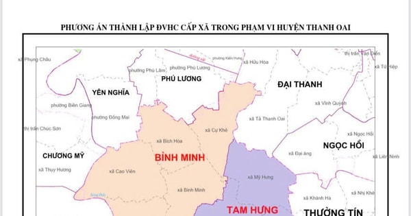 Xã Thanh Oai mới có trụ sở tại Huyện ủy, HĐND, UBND, Ủy ban MTTQ huyện ...