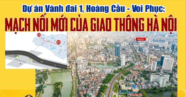 Tổng quan dự án Vành đai 1, đoạn Hoàng Cầu - Voi Phục