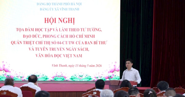 Xã Vĩnh Thanh quán triệt Chỉ thị 04-CT/TW gắn với phát triển văn hóa đọc