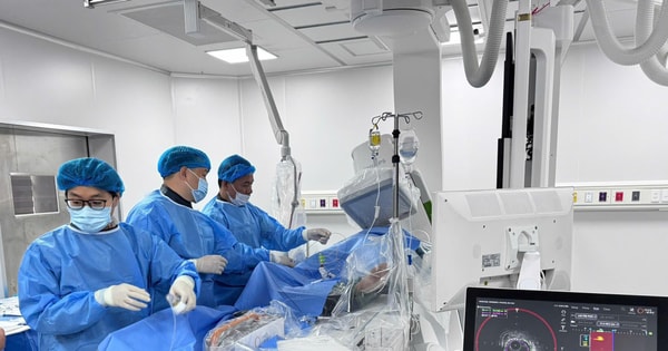 Bệnh viện Hà Đông lần đầu áp dụng công nghệ IVUS-NIRS cứu sống bệnh ...